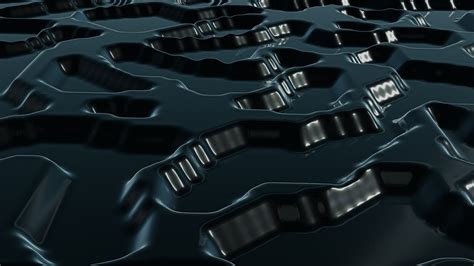 3 D 가벼운 검은색 관념적인 광택 광택이 있는 구성 그래픽 기하학적 다이나믹한 대조 독특한 디자인 디지털 매끄러운 메탈릭 모양 물결 모양