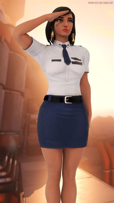 Pharah In Uniform 2 By Pharah Best Girl On Deviantart