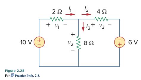 Double Loop Double Voltage Source Circuit Analysis Problem With Three