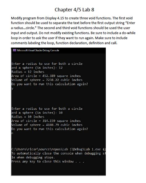 Solved Chapter 45 Lab 8 Modify Program From Display 415 To