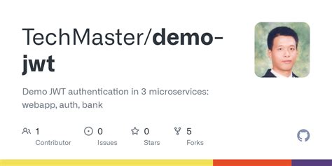 Github Techmasterdemo Jwt Demo Jwt Authentication In 3 Microservices Webapp Auth Bank