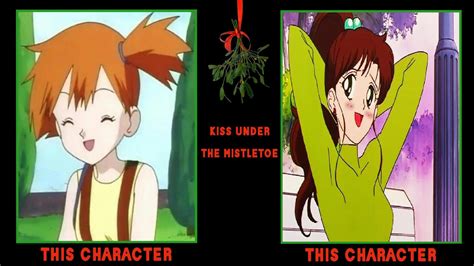 What If Misty Kisses Makoto Under The Mistletoe By Ajehandro96 On