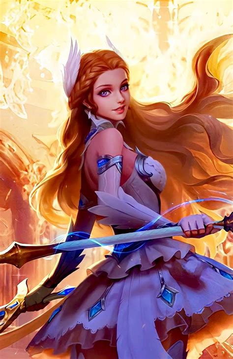 Odette Mlbb Mobile Legends Mobile Legend Wallpaper Alucard Mobile Legends