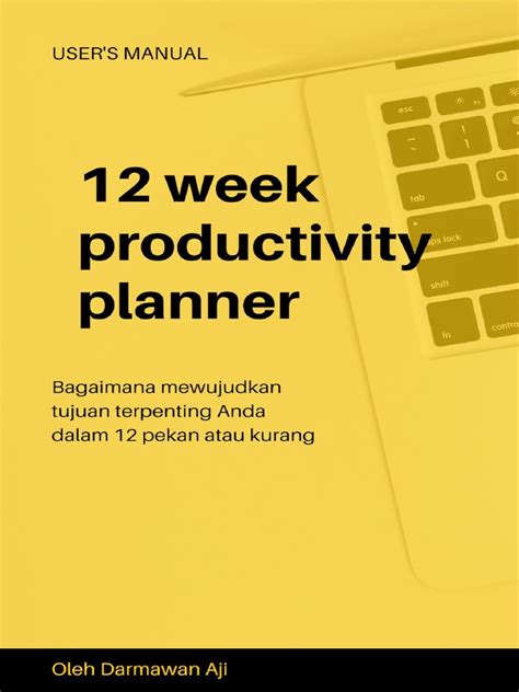 Tutorial Productivity Planner Pdf