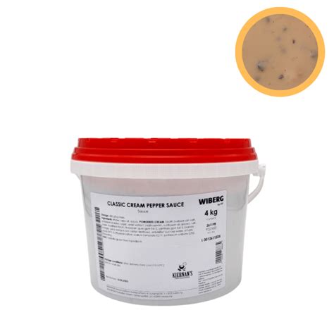 Classic Cream Pepper Kiernans Food Ingredients
