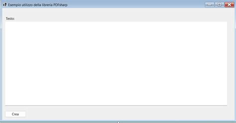 Il Blog Di Emanuele Mattei C Creazione Di Un File Pdf Tramite La Libreria Gratuita Pdfsharp In