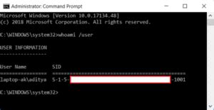 Find Security Identifier SID Of User In Windows TechCult