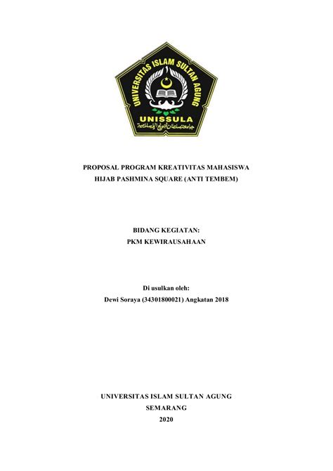 The Best Contoh Proposal Usaha Hijab Syar I References ~ Beli Kang