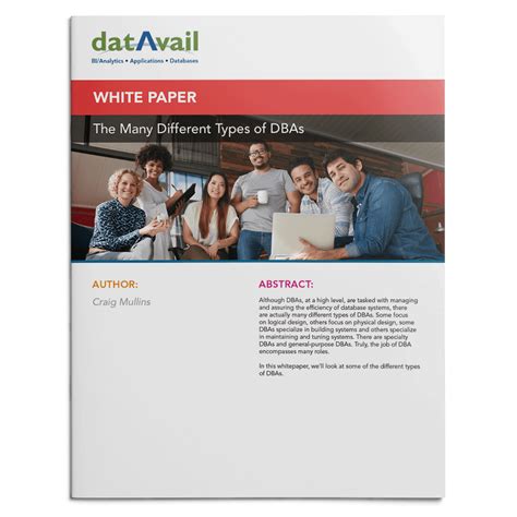 The Many Different Types Of DBAs Datavail