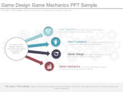 Game Design Game Mechanics Ppt Sample PowerPoint Slides Diagrams Themes For PPT