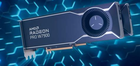 Amd Reveals New Radeon Pro W Series Professional Gpu With Up To Gb Of Gddr Vram The