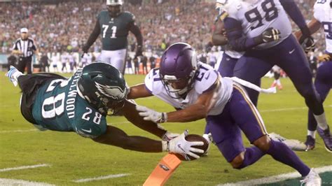 Nfl Scores 2018 Minnesota Vikings Vs Philadelphia Eagles Recap Score
