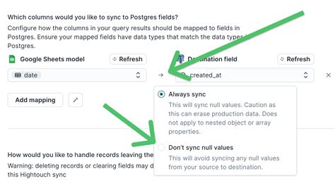 field mapping hightouch docs