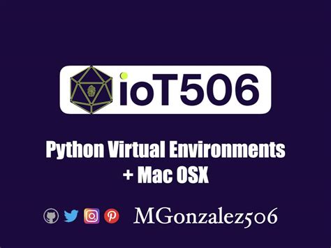 Virtual Environments Python Mac Osx 6 Steps Instructables