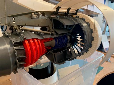 3d Printing High Bypass Engine Nacelle・cults