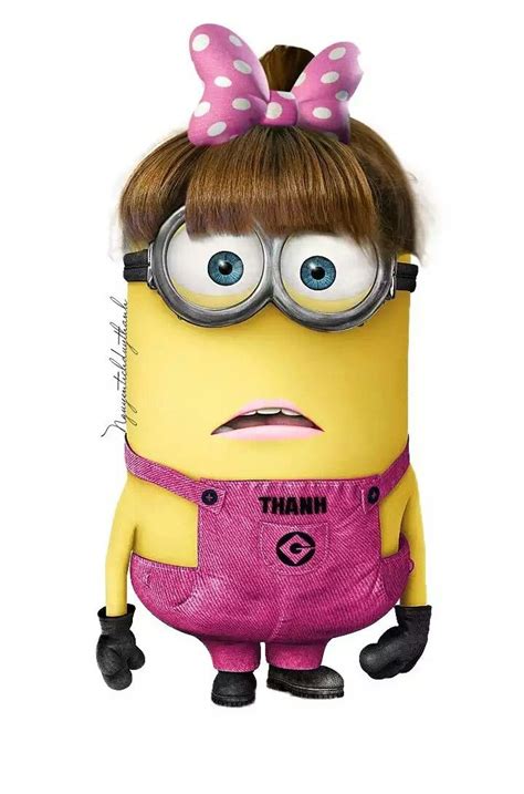 Pin By Laurie Castaneda On Minions Girl Minion Cute Minions Minions