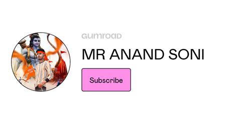 mr anand soni