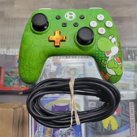Power A Wired Yoshi Controller For Nintendo Switch Buttondelight