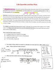 Understanding Quartiles And Box Plots A Statistical Guide Course Hero