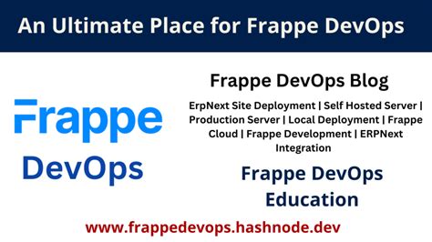 Anand Mohan ☁️ On Linkedin Frappe Devops