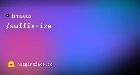 Timaeus Suffix Ize · Datasets At Hugging Face
