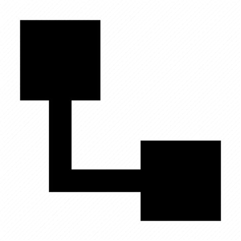 Programming Symbol Chart Line Block Hierarchy Linked Icon Download On Iconfinder