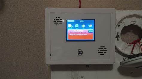 Interlogix Simon Xti Instant Alarm Youtube