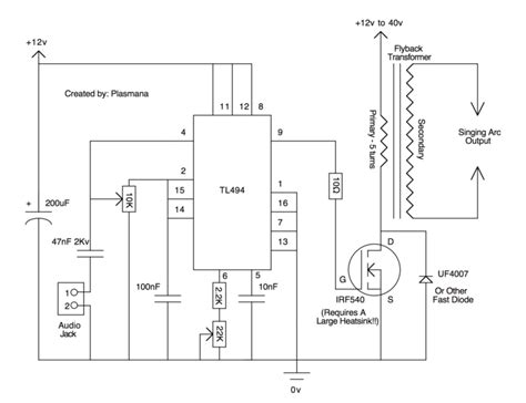 Plasma Speaker The Eecs Blog