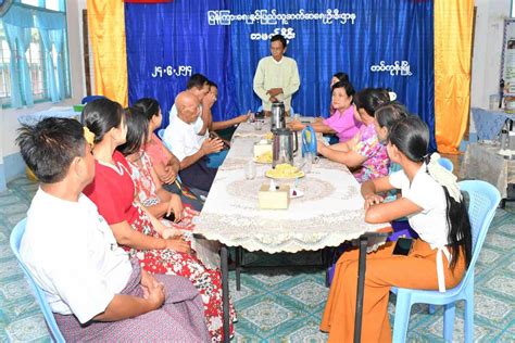 တပ်ကုန်းမြို့၌ Book Club အဖွဲ့ဝင်များ စာဖတ်ဝိုင်းကျင်းပ Information And Public Relations