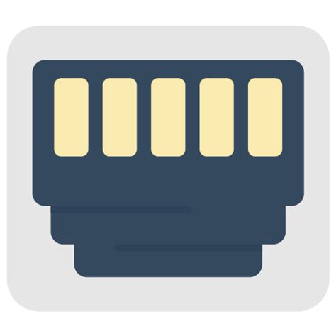 Ethernet Generic Color Fill Icon