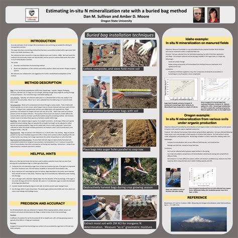 Pdf Estimating In Situ N Mineralization Rate With A Buried Bag Method