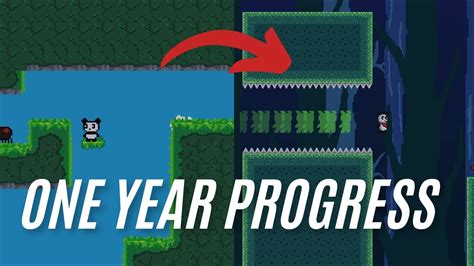 One Year Progress Of Gamedev Brackeys Game Jam Devlog Godot Youtube