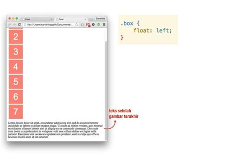 css layouting 4 float pdf