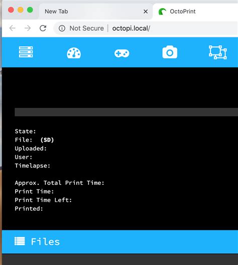 Octopi Local Home Page Not Correct Get Help OctoPrint Community Forum