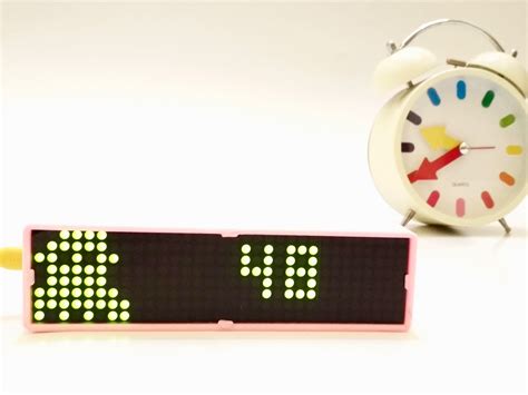 Iot Smart Clock Dot Matrix Use Wemos Esp8266 Esp Matrix Trybotics