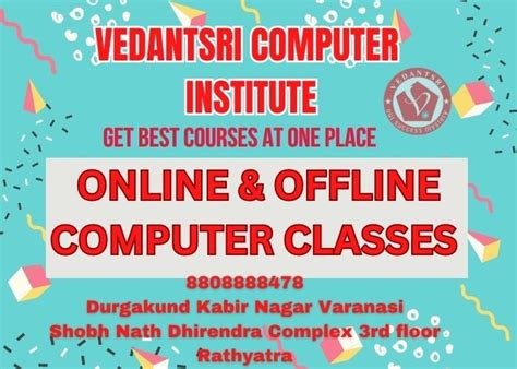 Best Way To Learn Computer Courses Online Offline Vedantsri Official