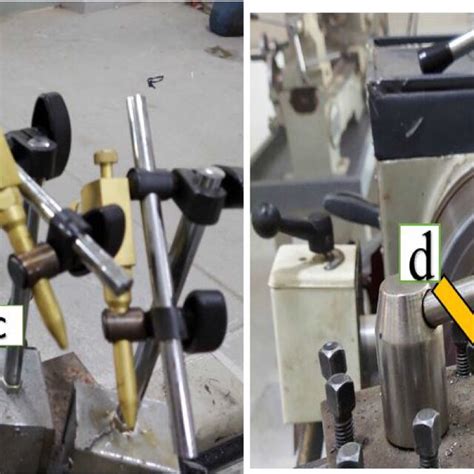 Actual Experimental Setup A Air Compressor B Mql Setup C Nozzle