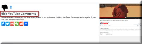 hide youtube comments malware extension removal