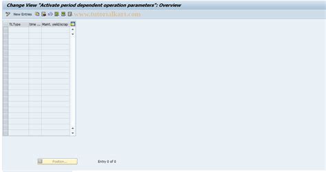 Op24 Sap Tcode Maintain Period Dependent Operation Val