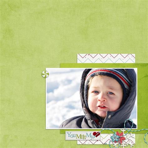 Crédits The Kit Cart Digital Scrapbooking Kits Winter Wishes
