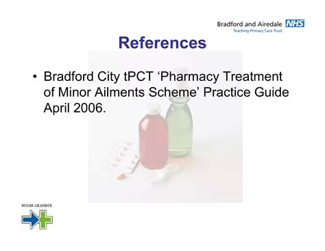 Minor Ailments Scheme 2006 Ppt