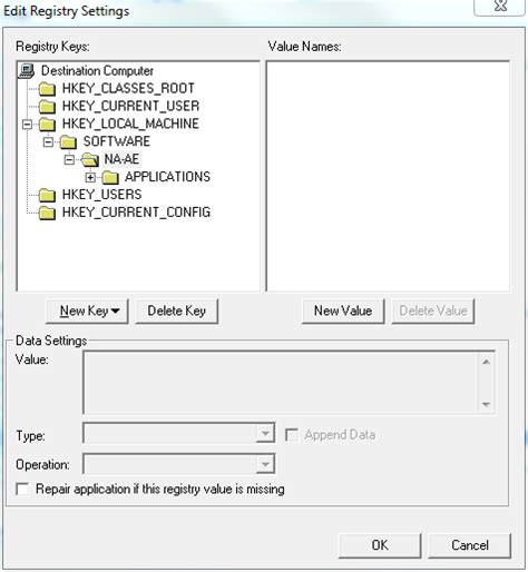 article wisescript quick registry edit