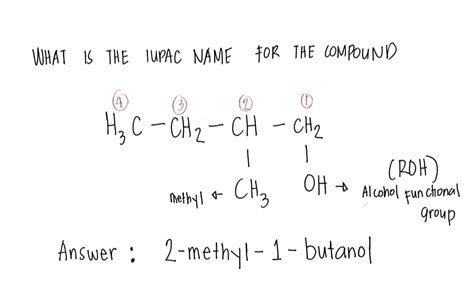 Solved What Is The IUPAC Name For The Compound H C CH CH CH CH2 OH Course Hero