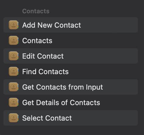Can Applescript Work With The Contacts Ap Apple Community