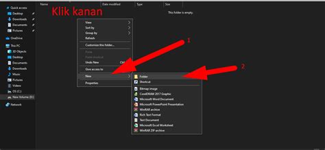 Cara Membuat Folder Di Laptop Windows Satutitiknol