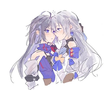 Bronya Rand And Seele Honkai And 1 More Drawn By Xiaoyuncake Danbooru