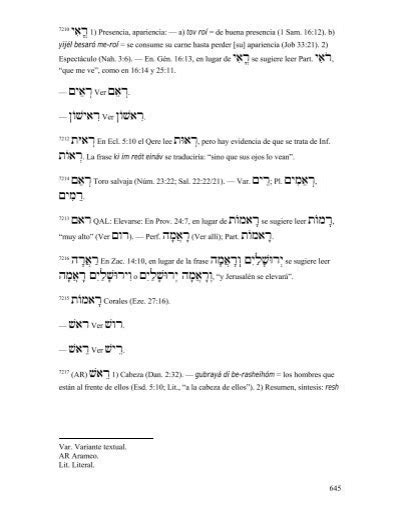 Tm — Perf ה ָארְ