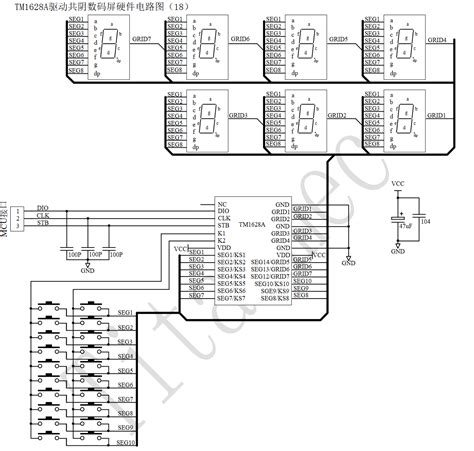 一款带键扫的led驱动电路 按键检测和灯珠驱动共用电路 Csdn博客