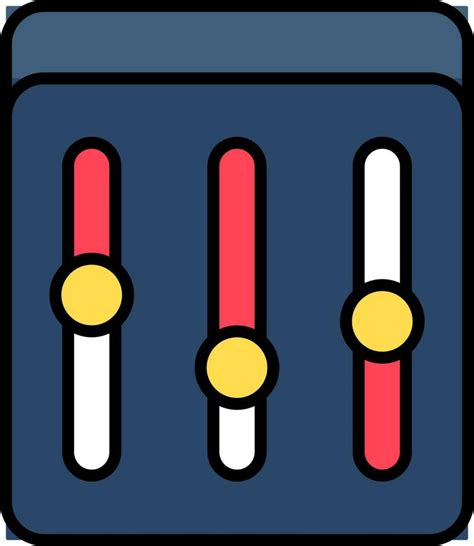 Flat Style Setting Slider Icon Or Symbol 24460285 Vector Art At Vecteezy