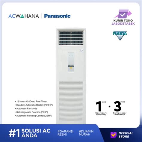 Jual Panasonic Ac Floor Standing Berdiri Standard 2pk J18ffp5